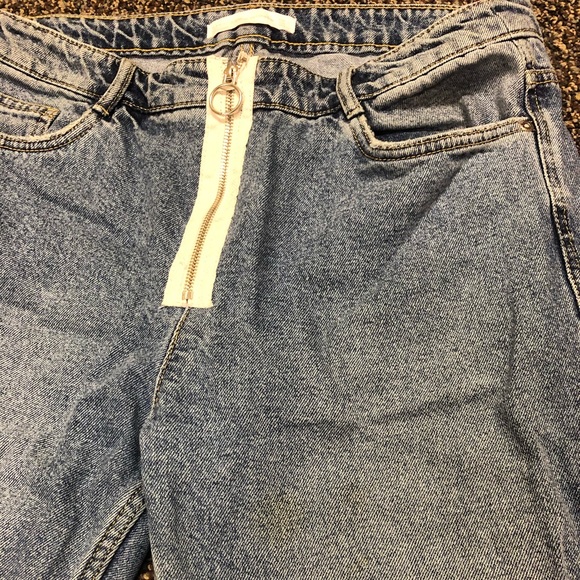 Zara | Jeans | Zara Zip Up The Front Jeans | Poshmark